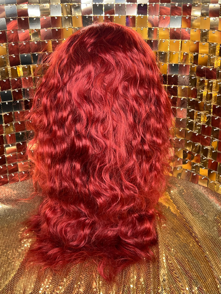 Mercedes - Ruby Red (Exclusive) – Wigged Out Au