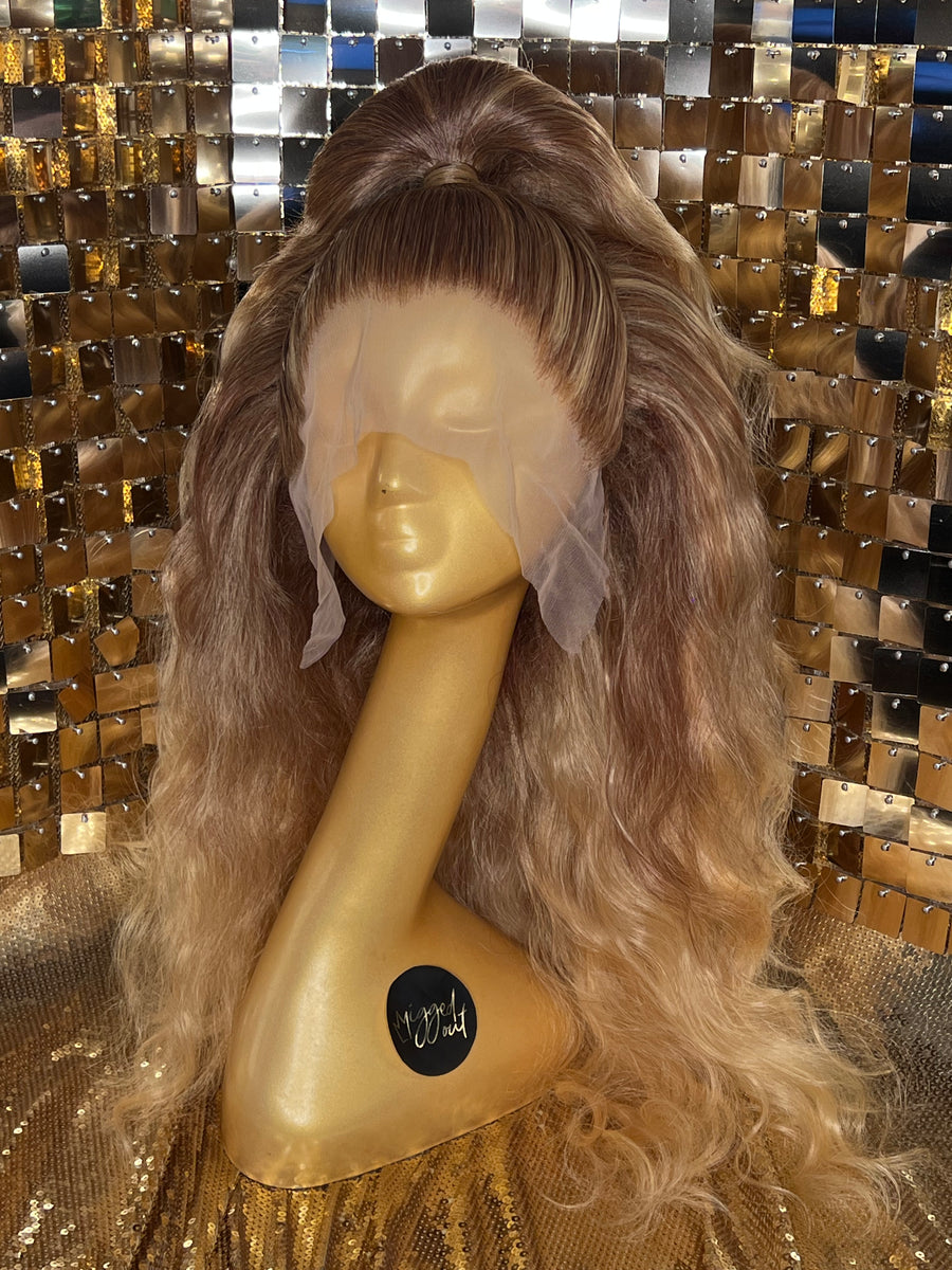 WOW - Volumous Drag Hair - Half Pony - Ginger Goddess (Custom Styled ...