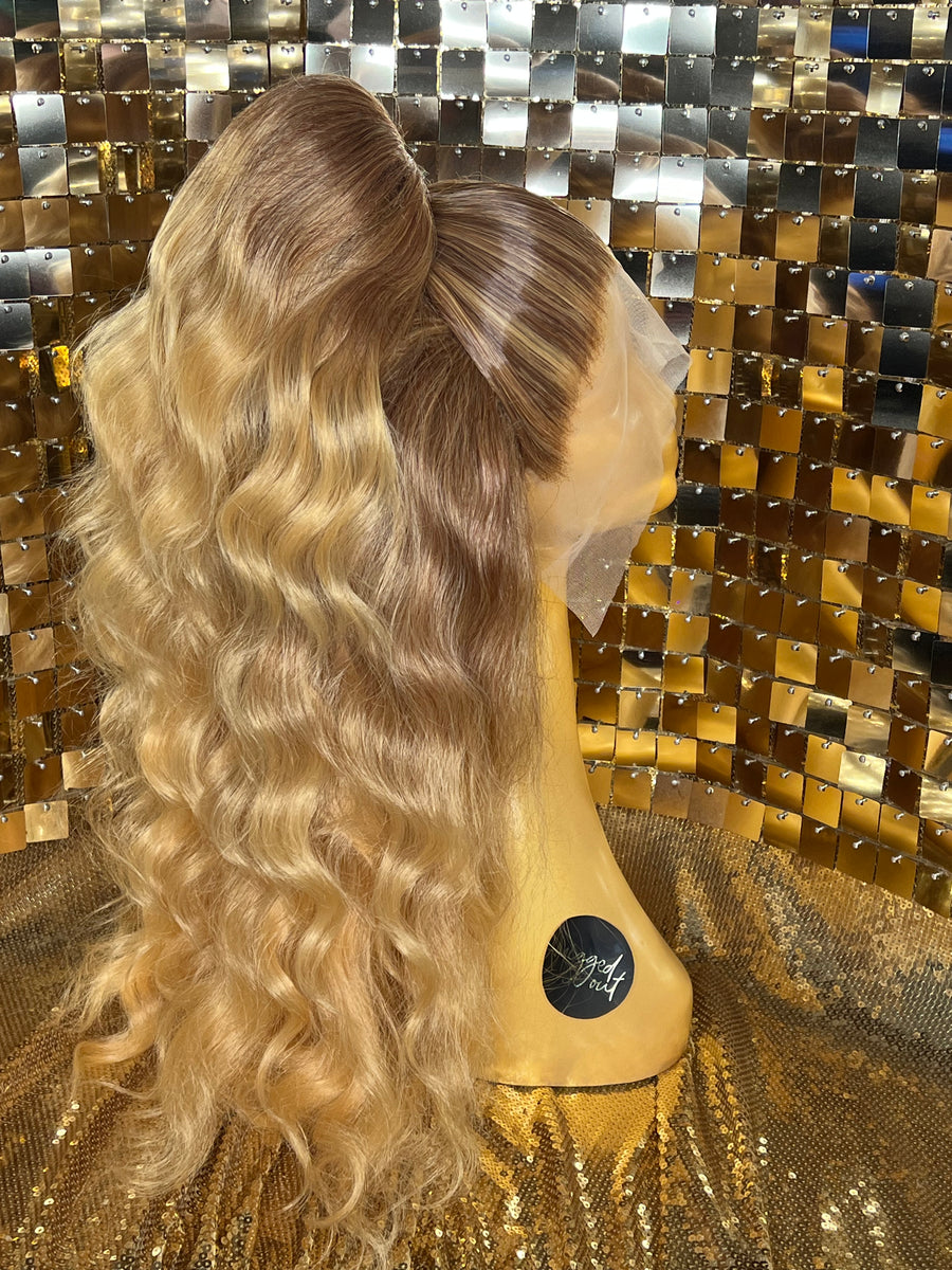 WOW - Volumous Drag Hair - Half Pony - Ginger Goddess (Custom Styled ...